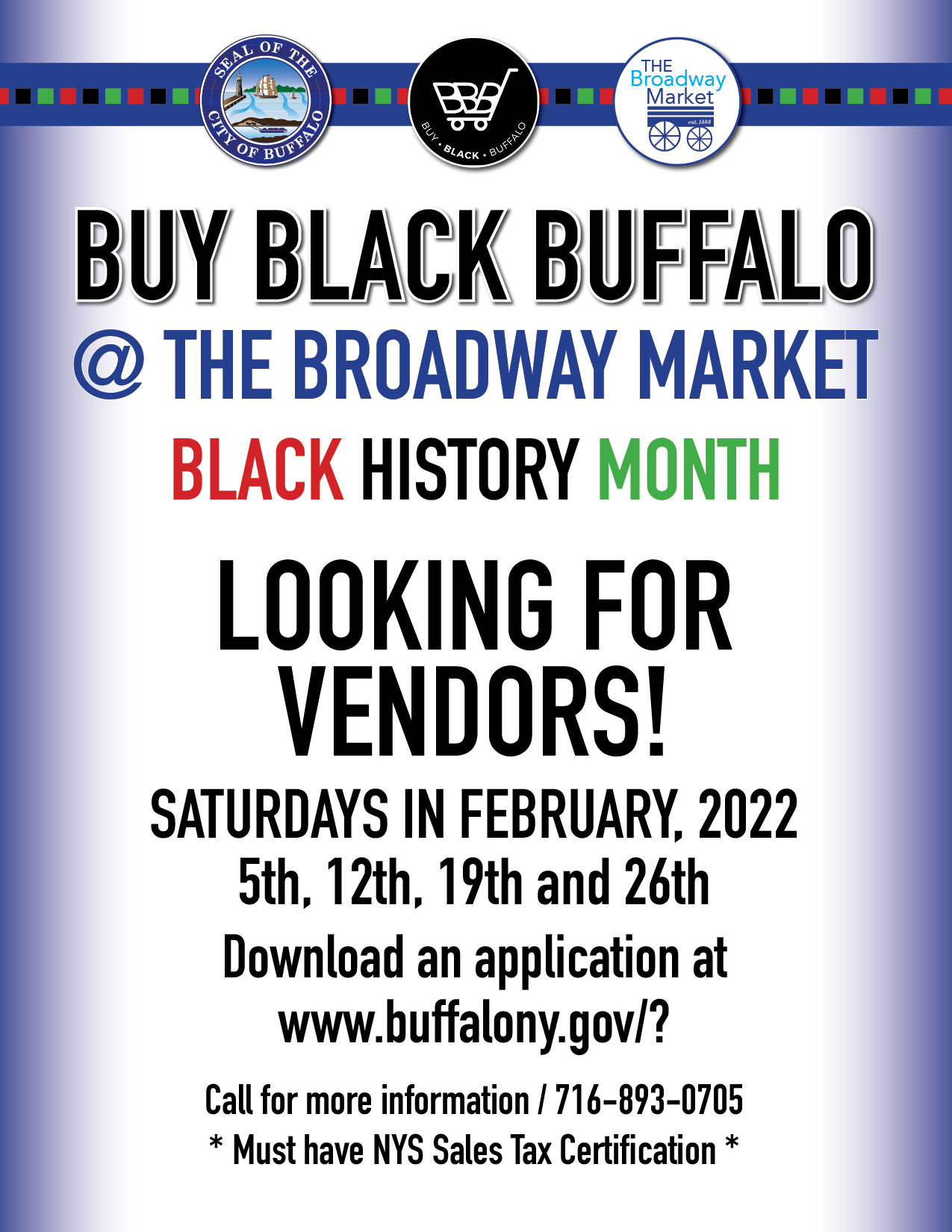 Broadway Market is seeking vendors for Buy Black Buffalo Month ...